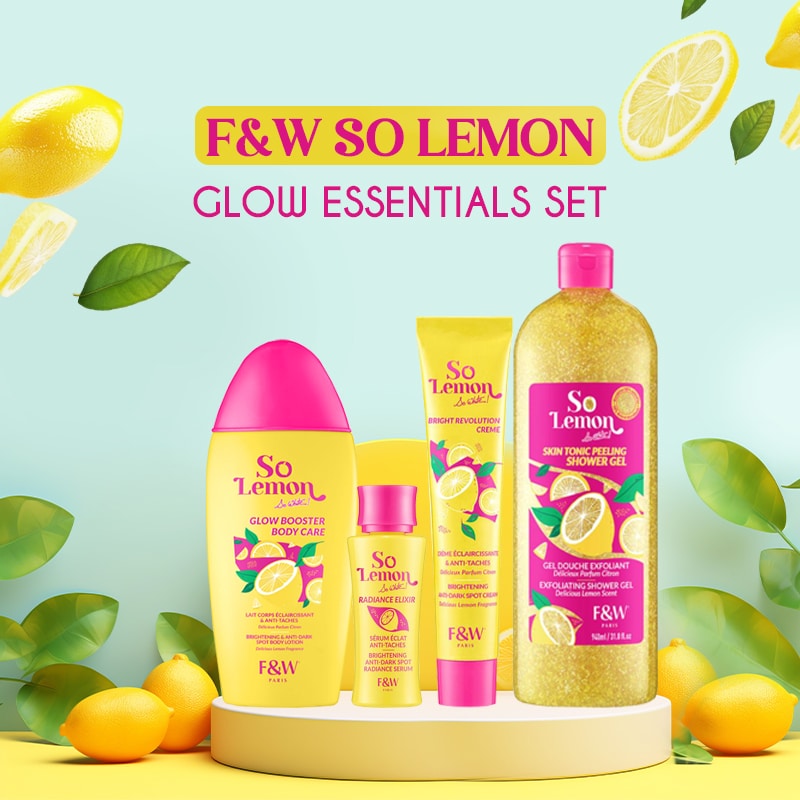 F&W Lemon Glow Essentials Set - Fair & White EU