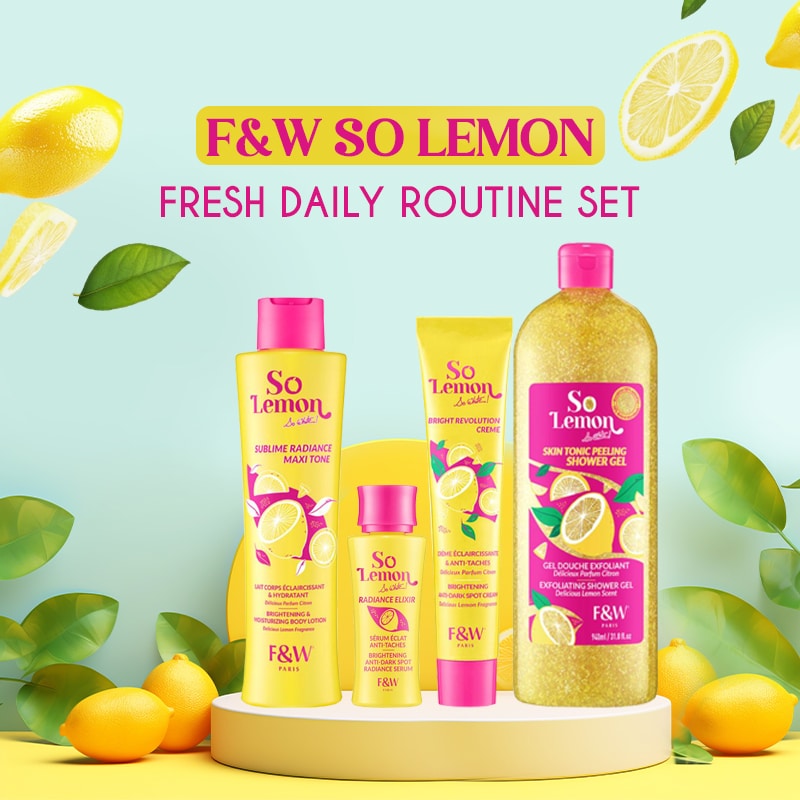 F&W Lemon Fresh Daily Routine Set - Fair & White EU